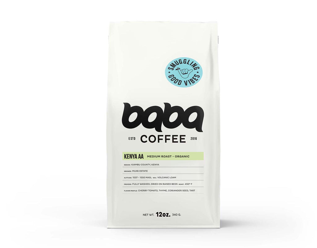 Kenya AA - Medium Roast - Organic – BabaCoffee